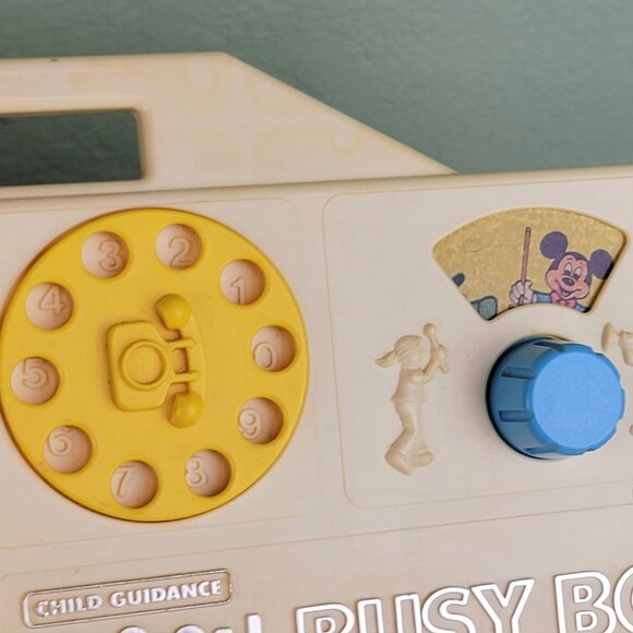 Vintage | Toys | Vintage 977 Musical Busy Box Child Toy Mickey 7s ...